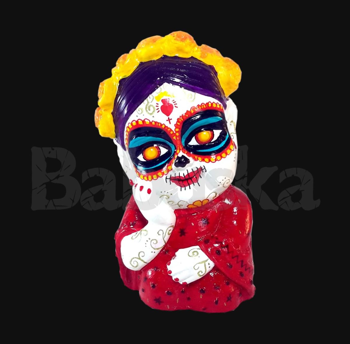 Catrinas - Calaveras pintadas a mano - Babuska con amor